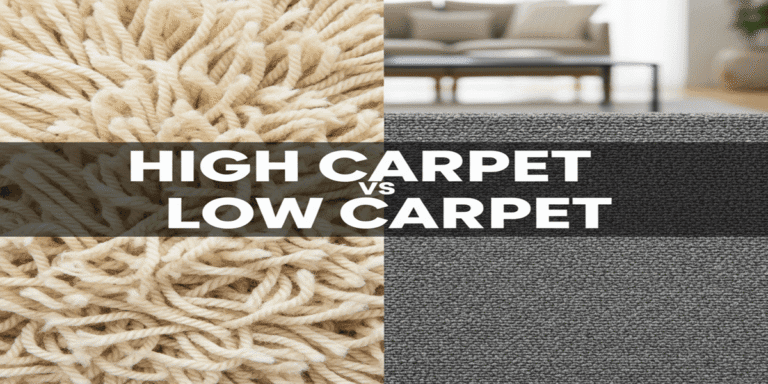 High Carpet vs Low Carpet: Expert Guide to Right Pile