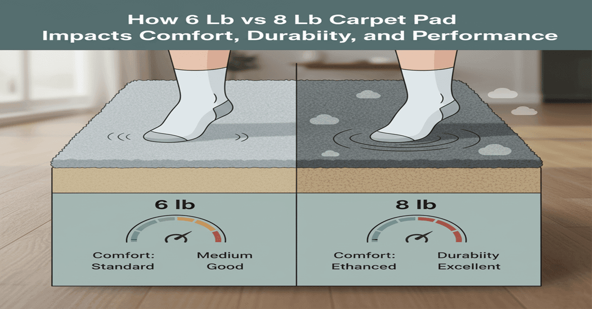 6lb vs 8lb Carpet Pad: Which Is Best for Your Home?