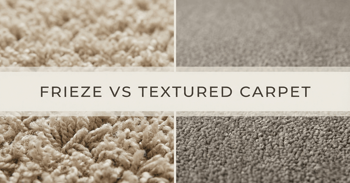 Frieze vs Textured Carpet: Key Differences & Best Use