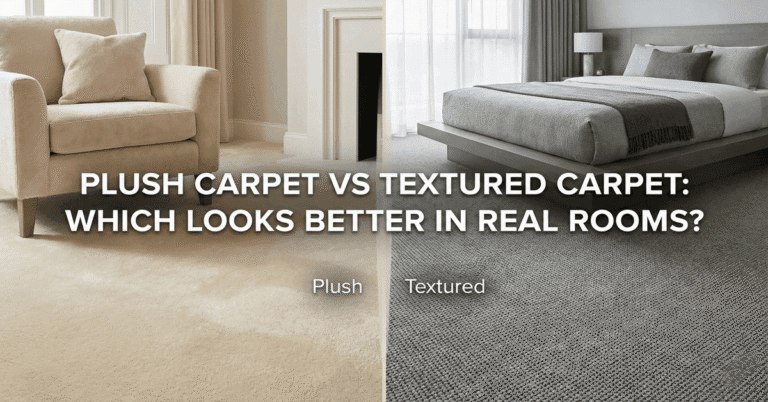 Textured vs Plush Carpet: Key Differences + Best Rooms