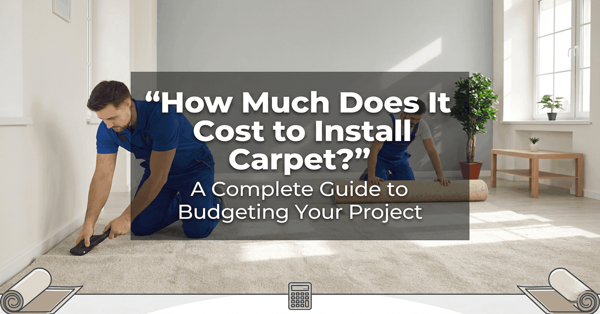 How Much Does It Cost to Install Carpet? 2026 Guide